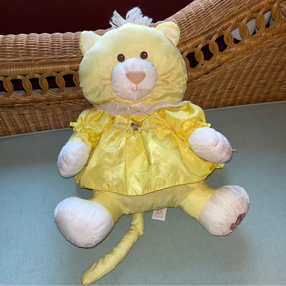 Fisher-Price | Toys | Puffalump Fisher Price Yellow Cat Plush 986 Toy ...